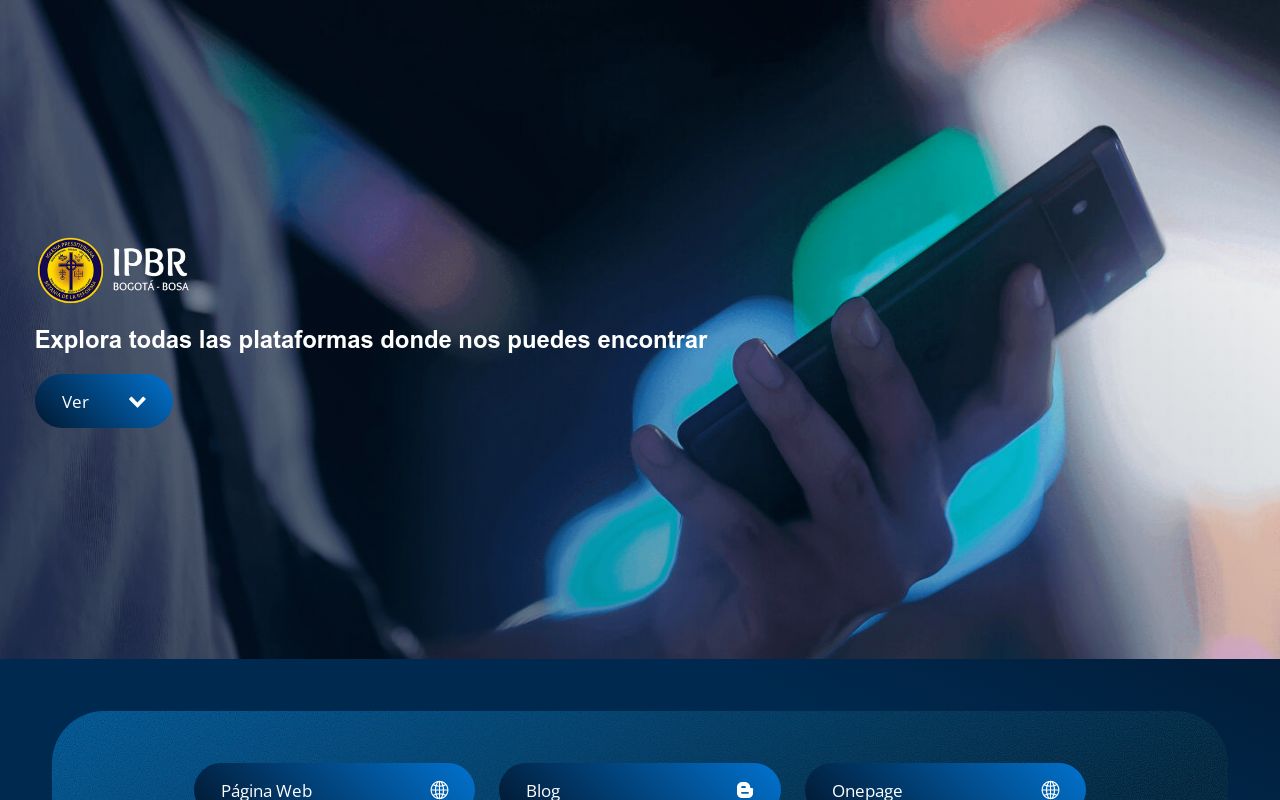 Plataformas en donde nos puedes encontrar | IPBR - Bosa